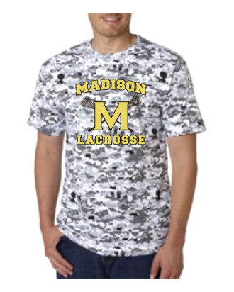 Madison Digi Camo Boys/Mens Sublimated Short Sleeve Shooter Shirt ...